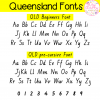 Tracing Letters and Numbers | All Australian State Fonts - Stay Classy ...