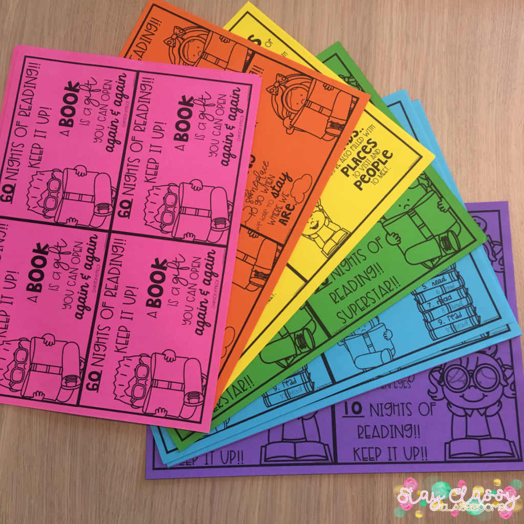 Celebration of Reading Ladder - editable - Stay Classy Classrooms