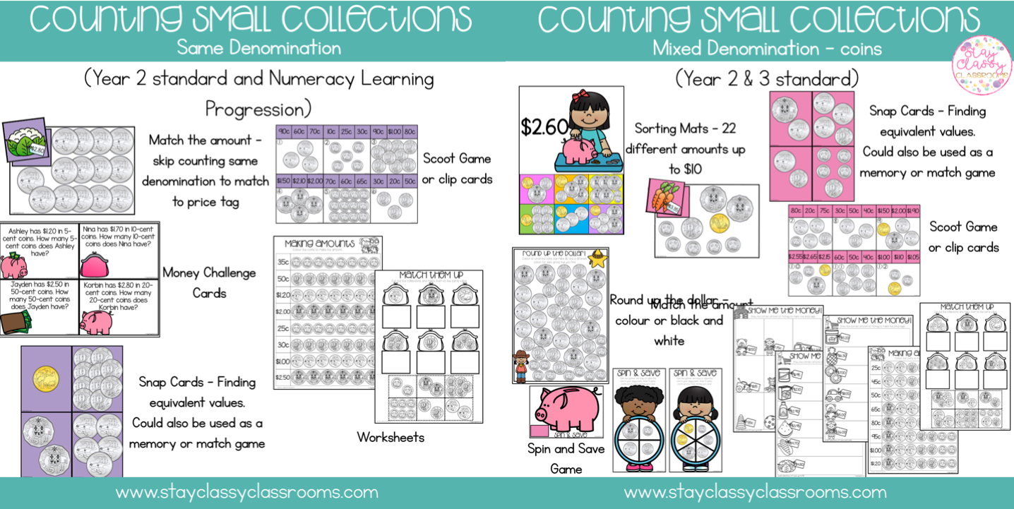 Australian Money Mega Pack - Stay Classy Classrooms