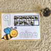 Bee Playdough Number Mats - Stay Classy Classrooms