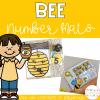 Bee Playdough Number Mats - Stay Classy Classrooms