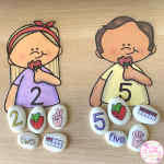 Strawberry Number Representation Stones Match - 0-20 - Stay Classy ...