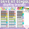 Days at School Display BUNDLE | 100 Days of School - Stay Classy Classrooms