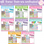 Days at School Display BUNDLE | 100 Days of School - Stay Classy Classrooms