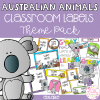 Australian Animals Classroom Theme Pack - Stay Classy Classrooms