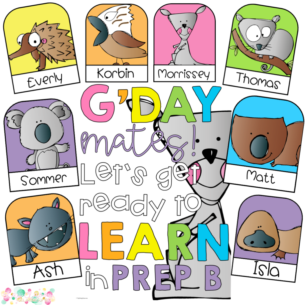 Australian Animals Classroom Theme Pack - Stay Classy Classrooms