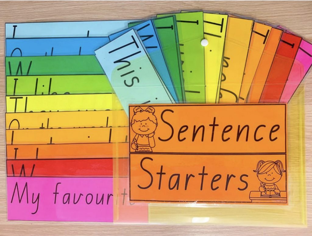 Sentence Starters - Stay Classy Classrooms