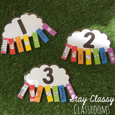 Number Representation Rainbows - Numbers 0-20 - Stay Classy Classrooms