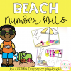 Beach Playdough Number Mats - Stay Classy Classrooms
