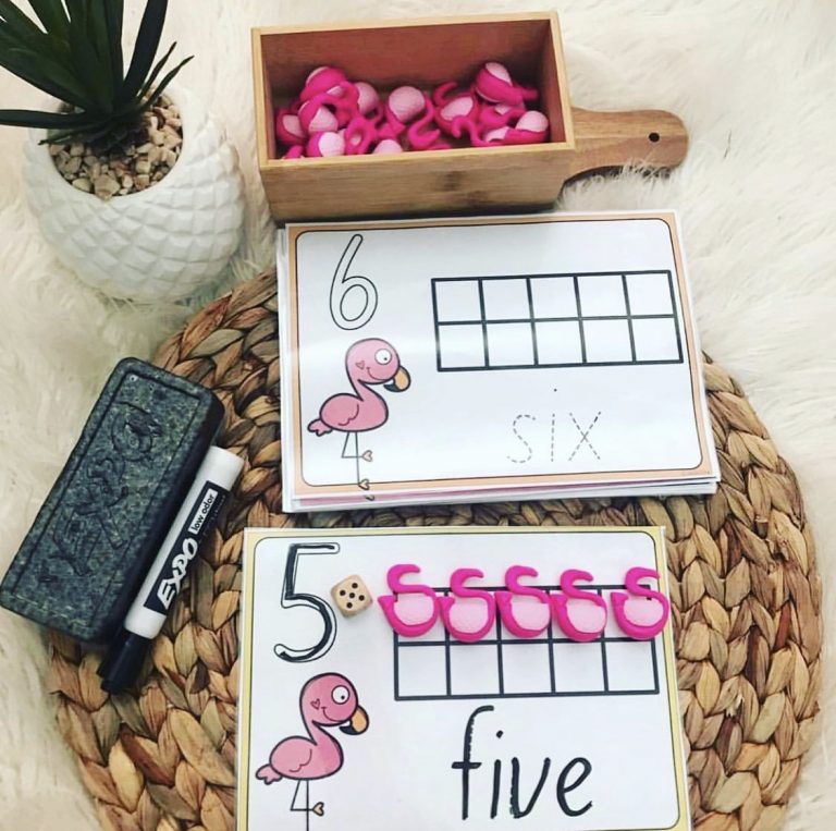 Playdough Number Mats GROWING BUNDLE - Stay Classy Classrooms