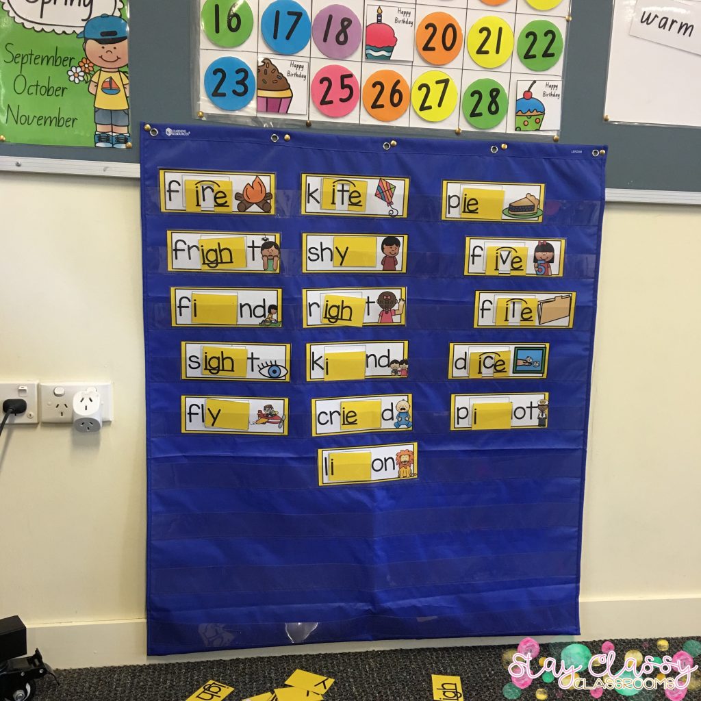 Long Vowel Patterns Build a Word - Stay Classy Classrooms