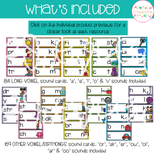 Build a Word BUNDLE - Stay Classy Classrooms