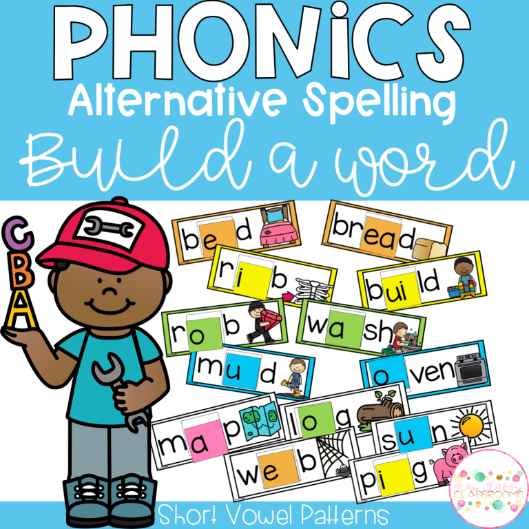 Build a Word BUNDLE - Stay Classy Classrooms
