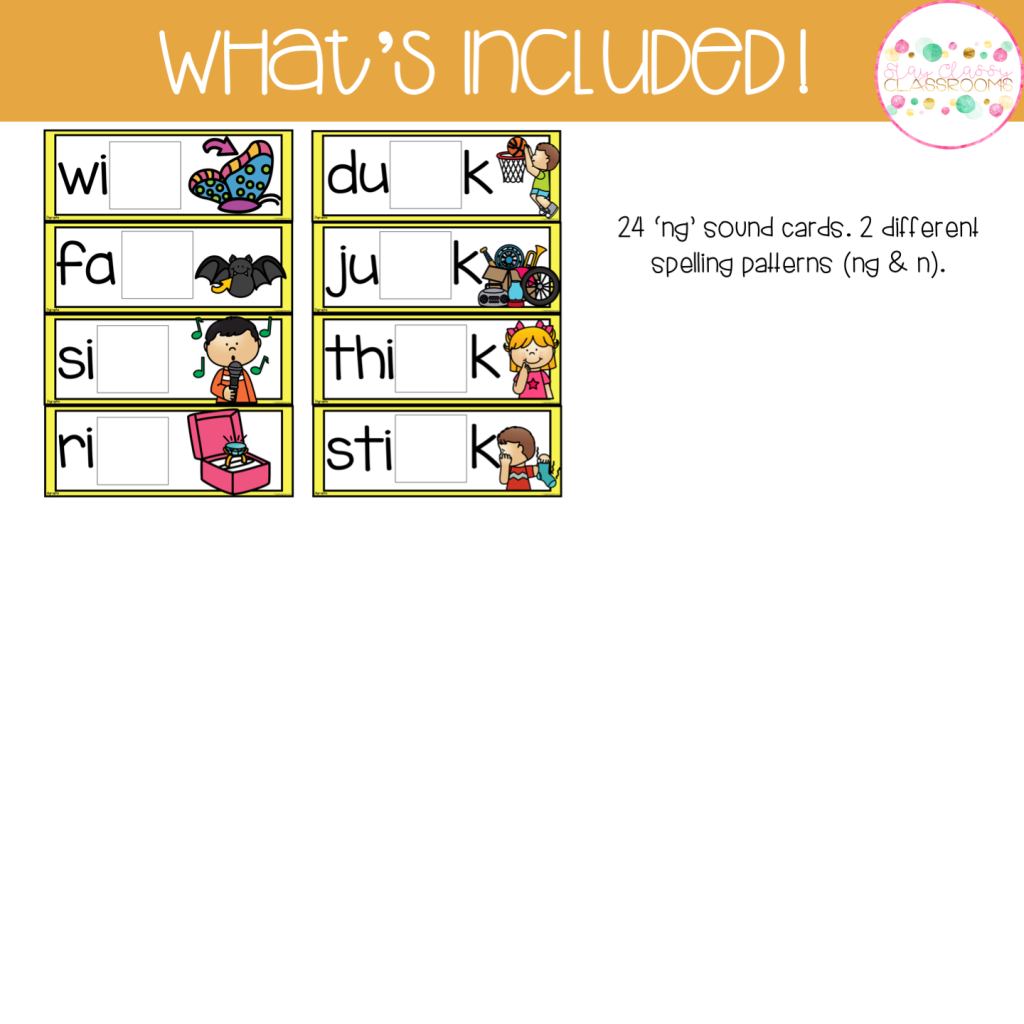 Digraph Build a Word - Stay Classy Classrooms