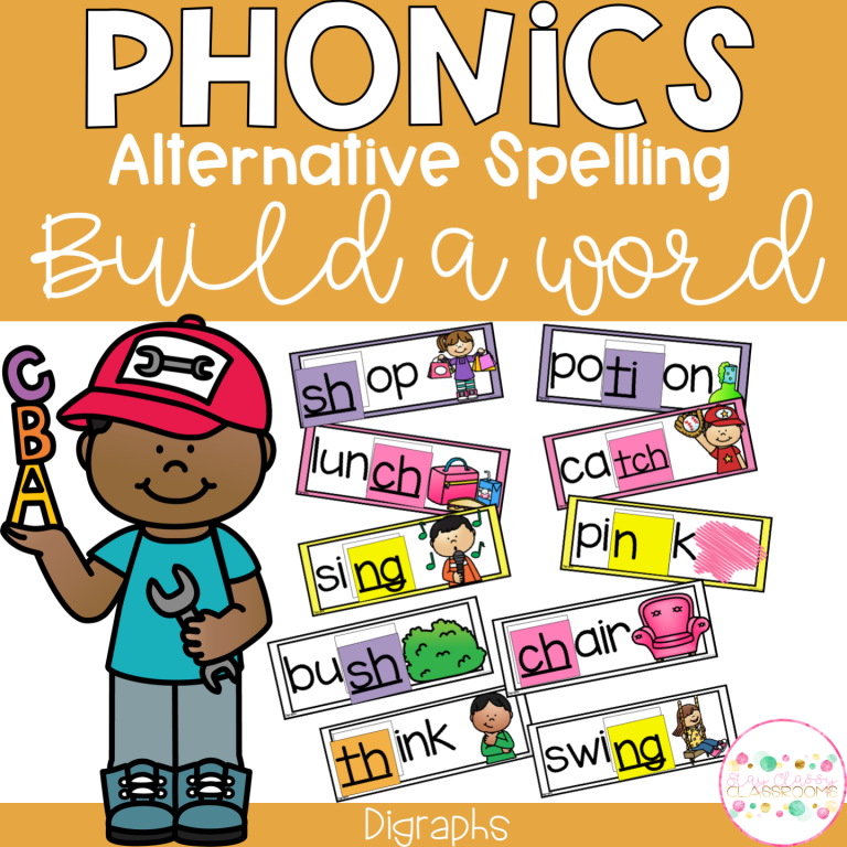 Build a Word BUNDLE - Stay Classy Classrooms