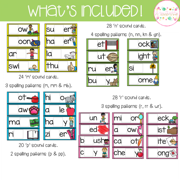 Consonant Build a Word - Stay Classy Classrooms