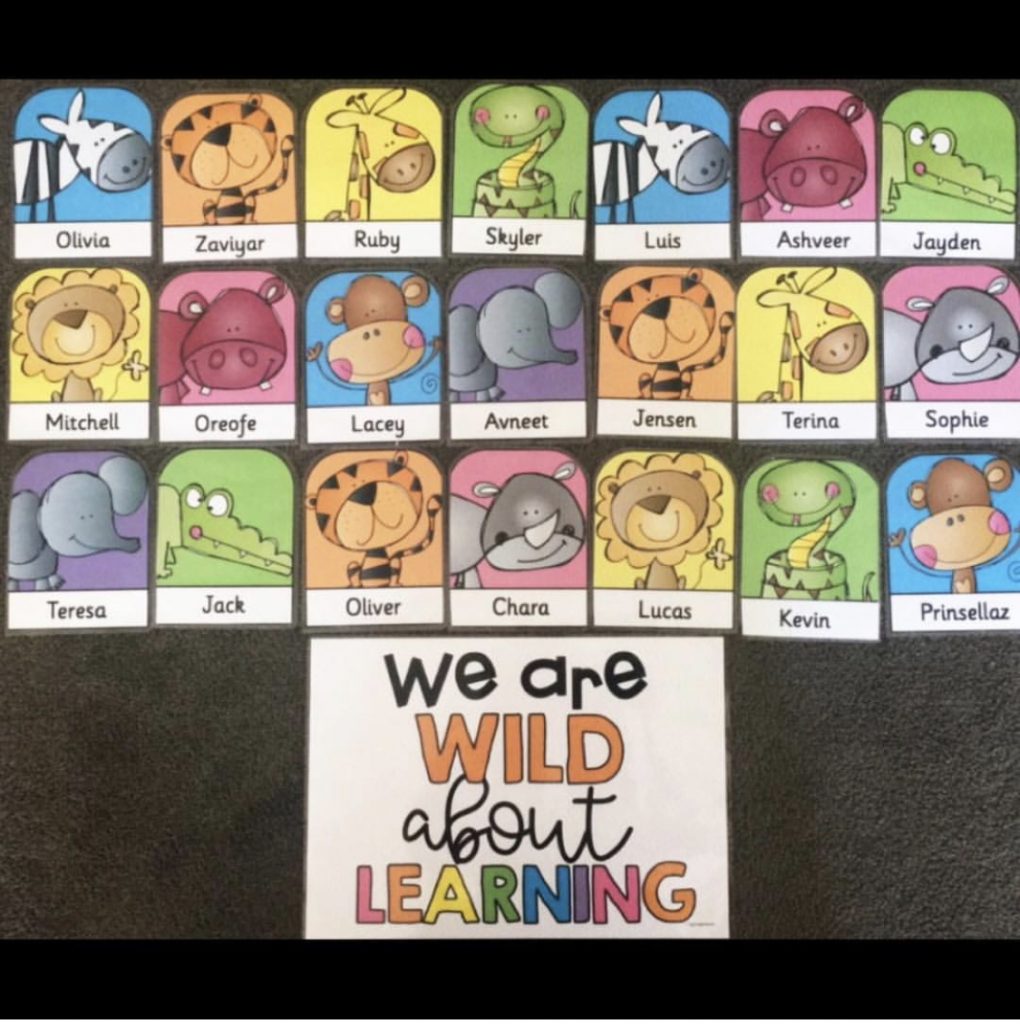 Jungle Animals Classroom Theme Pack - Stay Classy Classrooms