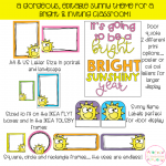 Sunny Classroom Theme Pack - Stay Classy Classrooms