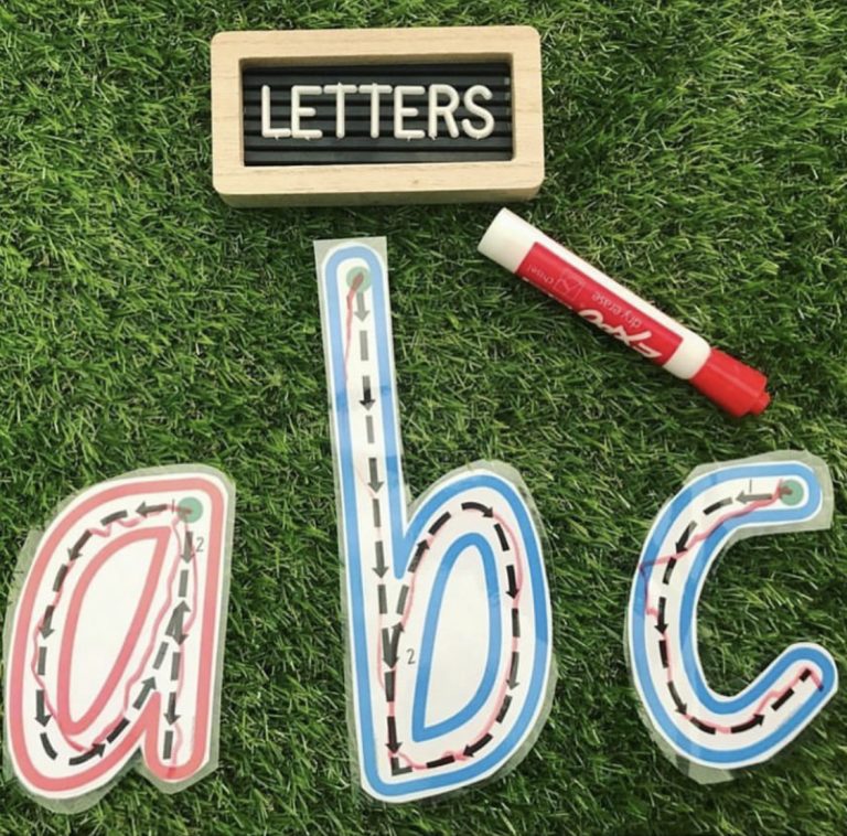 Tracing Letters and Numbers | All Australian State Fonts - Stay Classy ...