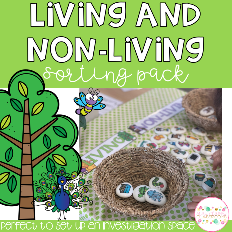 Living and Non-Living Sorting Pack - Stay Classy Classrooms
