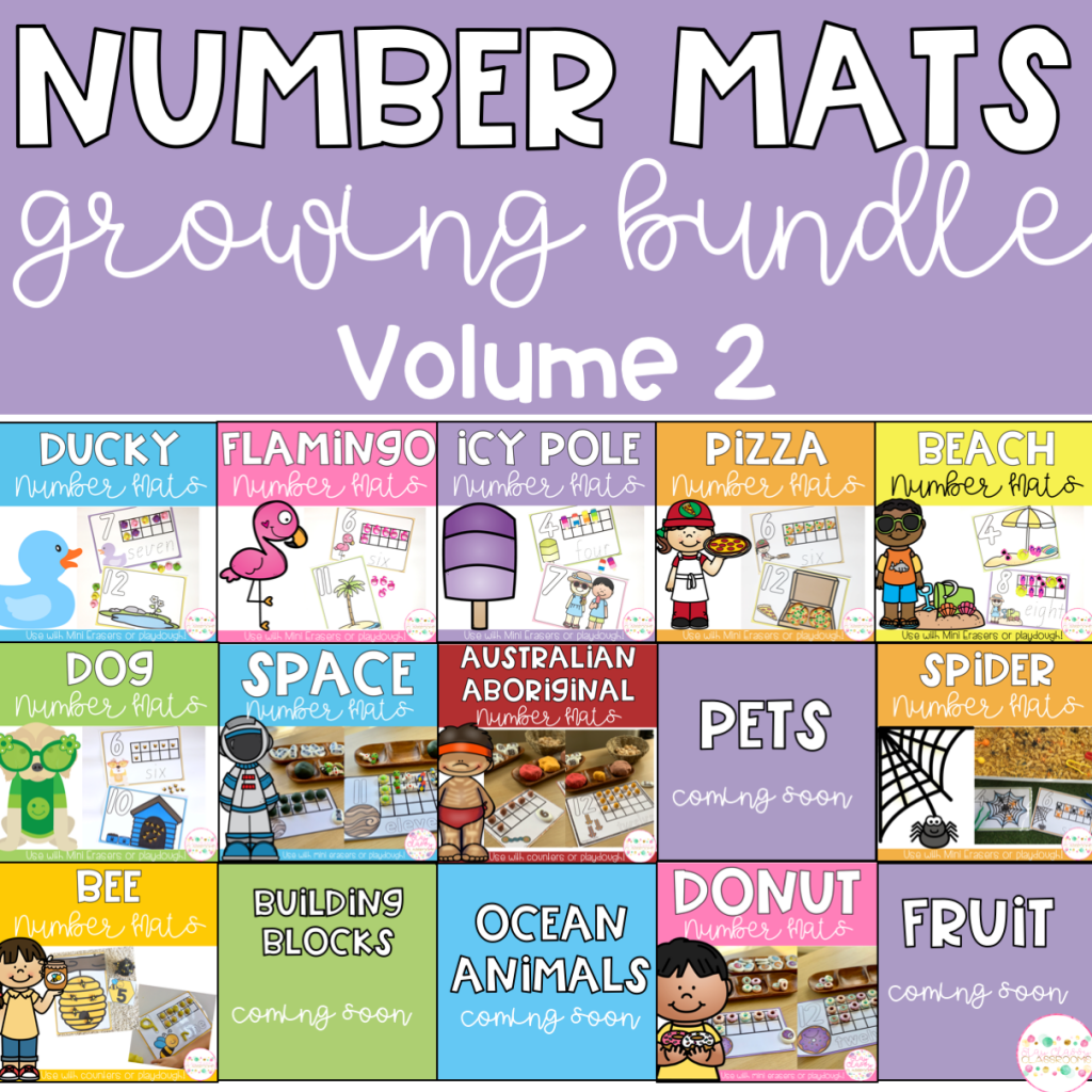 Space Playdough Number Mats - Stay Classy Classrooms