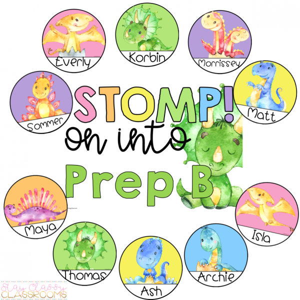 Dinosaurs Classroom Theme Pack - Stay Classy Classrooms