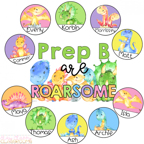 Dinosaurs Classroom Theme Pack - Stay Classy Classrooms
