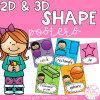 Rainbow 2D and 3D Shape Posters - Australian State Fonts - Stay Classy ...