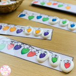 Christmas Lights Patterns Cards - Stay Classy Classrooms