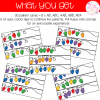 Christmas Lights Patterns Cards - Stay Classy Classrooms