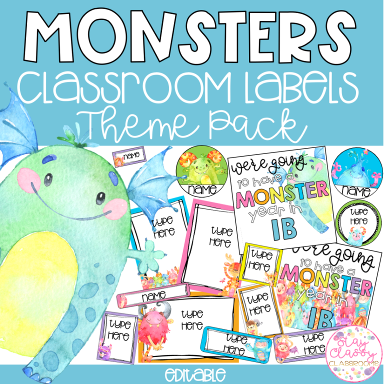 Theme Packs Archives - Stay Classy Classrooms