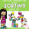 Long Vowels, Diphthongs and Other Vowel Sounds Sorting Mats - Stay ...