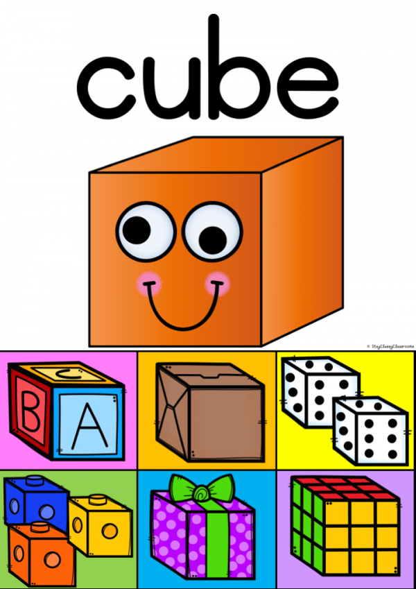 3D Shapes Sorting Mats - Stay Classy Classrooms