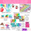 Watercolour Australian Classroom Display Bundle - NEW SOUTH WALES FONTS ...