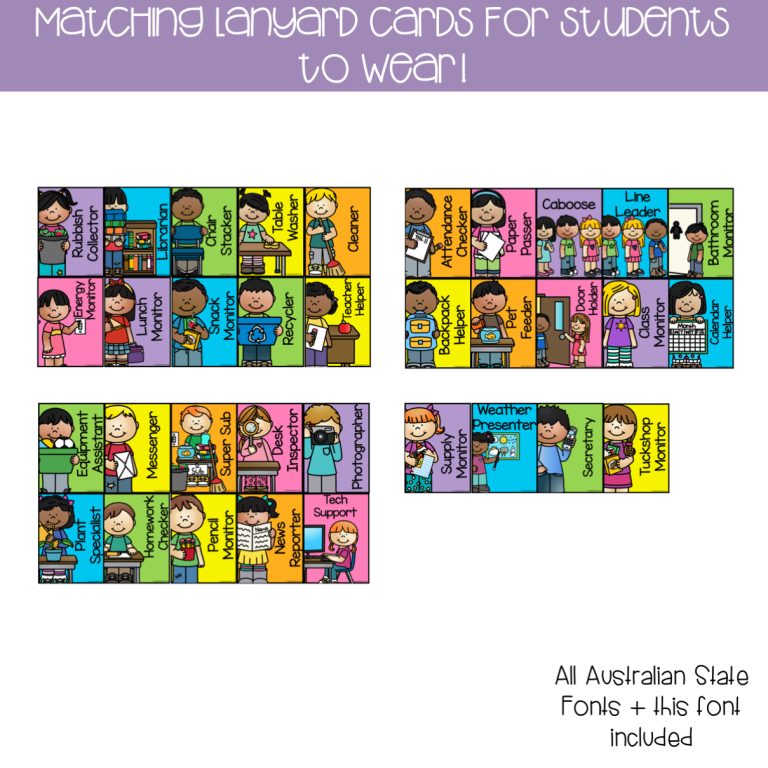 Classroom Jobs Helpers Chart - Stay Classy Classrooms