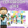 Watercolour Classroom Jobs Helpers Chart - Stay Classy Classrooms
