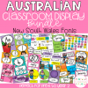Australian Classroom Display Bundle - NEW SOUTH WALES FONTS - Stay ...