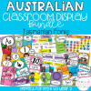 Australian Classroom Display Bundle - TASMANIAN FONTS - Stay Classy ...