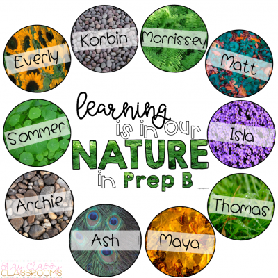 Nature Display Bundle - SOUTH AUSTRALIAN FONTS - Stay Classy Classrooms
