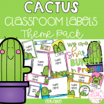 Cactus Classroom Theme Pack - Stay Classy Classrooms