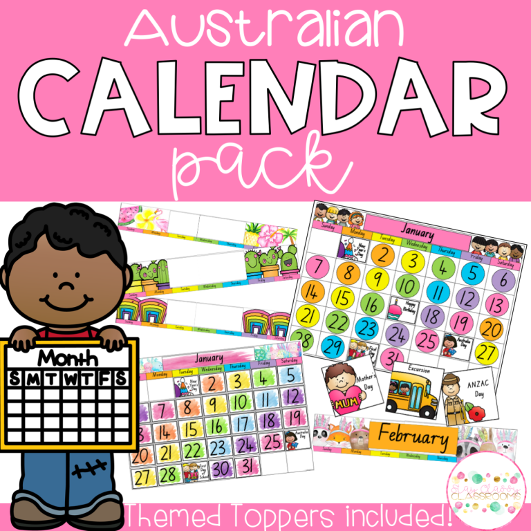 Nature Display Bundle - QUEENSLAND FONTS - Stay Classy Classrooms