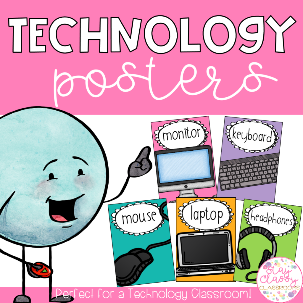 Technology Posters - Stay Classy Classrooms