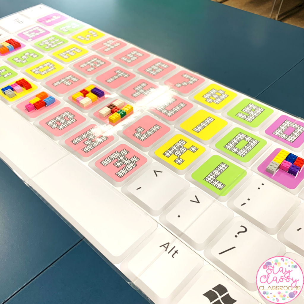 Building Blocks Interactive Keyboard - Stay Classy Classrooms
