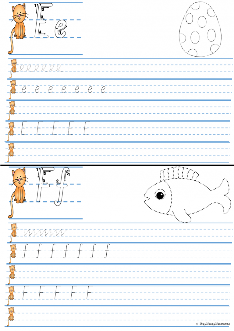 Handwriting Booklets - Year 2 TASMANIAN Font - Stay Classy Classrooms