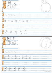 Handwriting Booklets - TASMANIAN PRINT Font - Stay Classy Classrooms