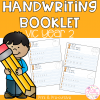 Handwriting Booklets - Year 2 VICTORIAN Fonts - Stay Classy Classrooms