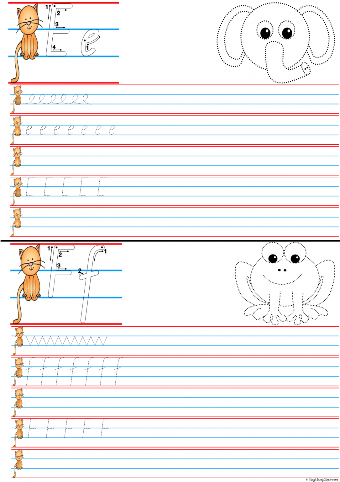 Handwriting Booklets - Year 2 QUEENSLAND Fonts - Stay Classy Classrooms