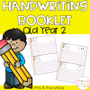 Handwriting Booklets - Year 2 QUEENSLAND Fonts - Stay Classy Classrooms