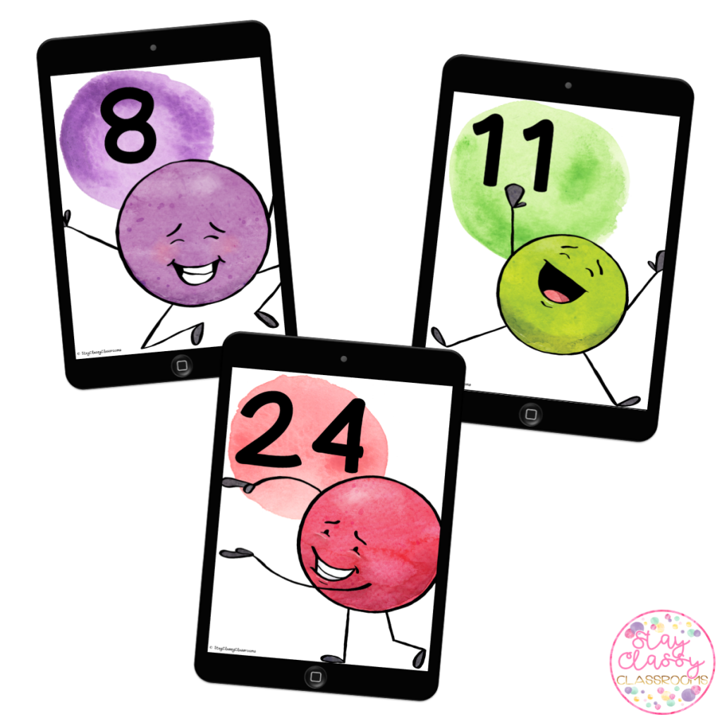 iPad Numbered Wallpapers - Stay Classy Classrooms