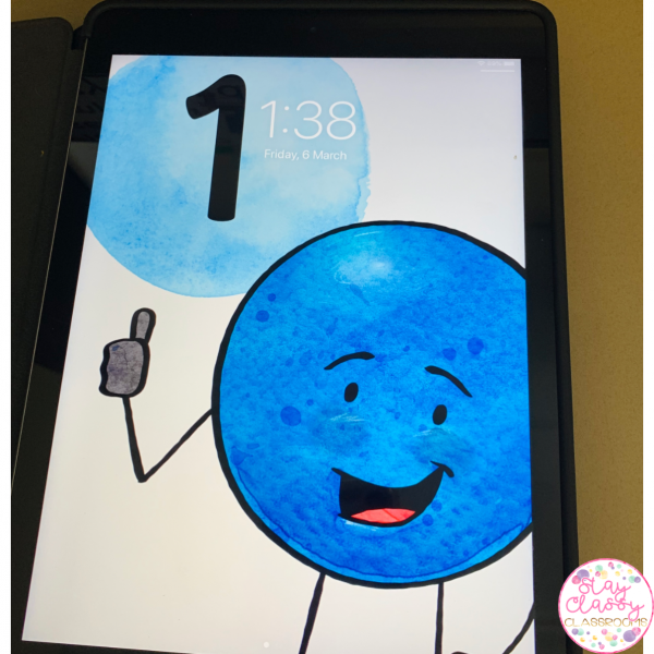 iPad Numbered Wallpapers - Stay Classy Classrooms